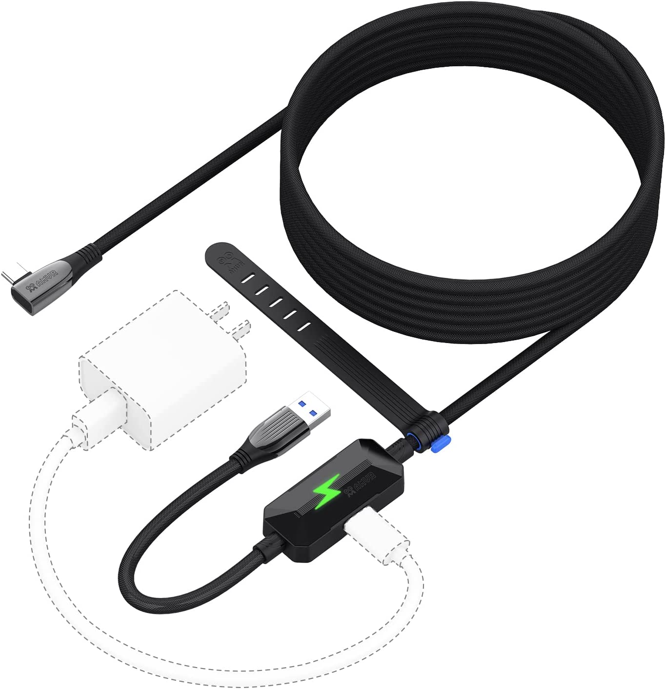 Oculus Link Kabel med Laddport - 5m: Smidig VR-spelupplevelse